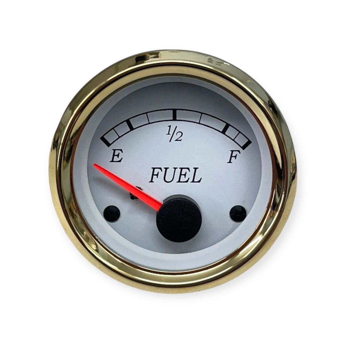 Heritage White FUEL Level Electric Short Sweep 10-180 ohm 52mm 12 volt ...