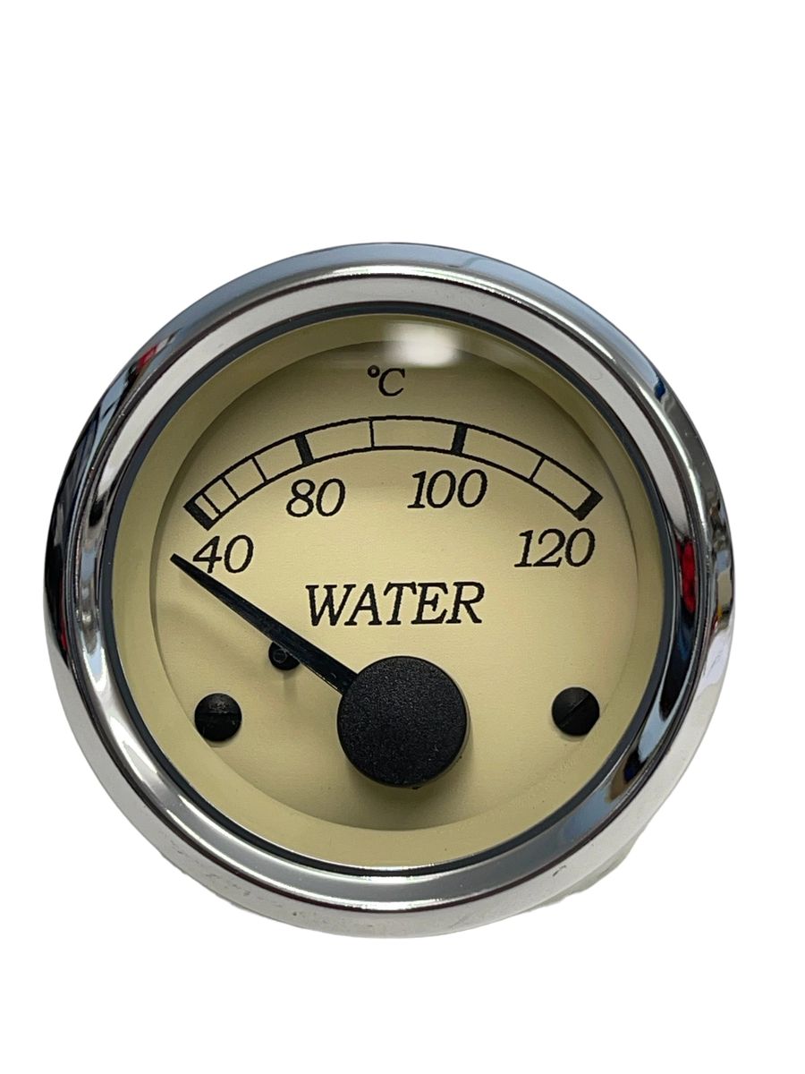 Heritage Gold WATER Temperature Electric Short Sweep 40-120 c 52mm 12 ...