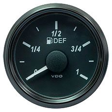 A2C3832750030 VDO SingleViu DEF Level Electric Full Sweep E-F 52mm 12 ...