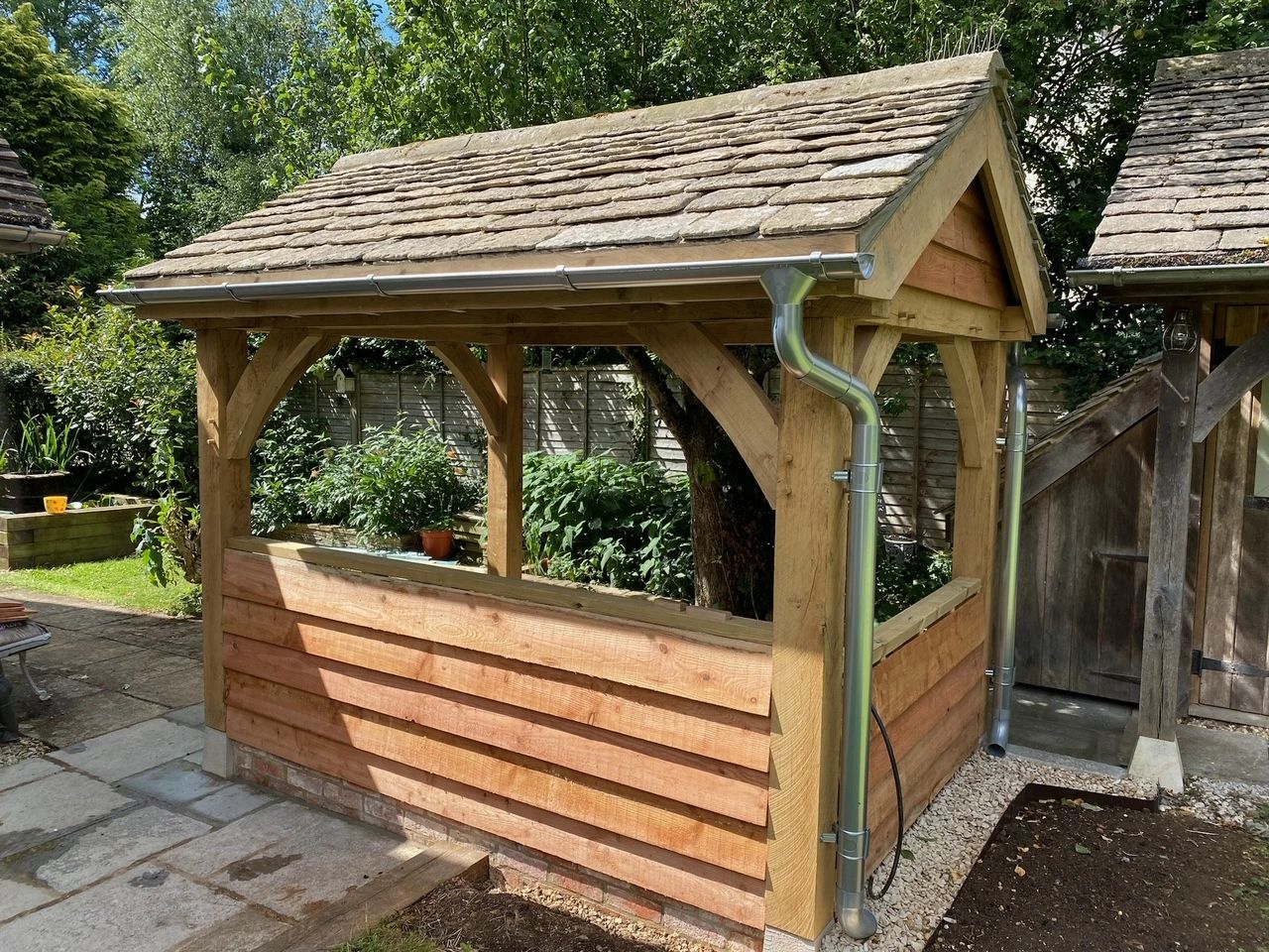 Siberian Larch BBQ Nook