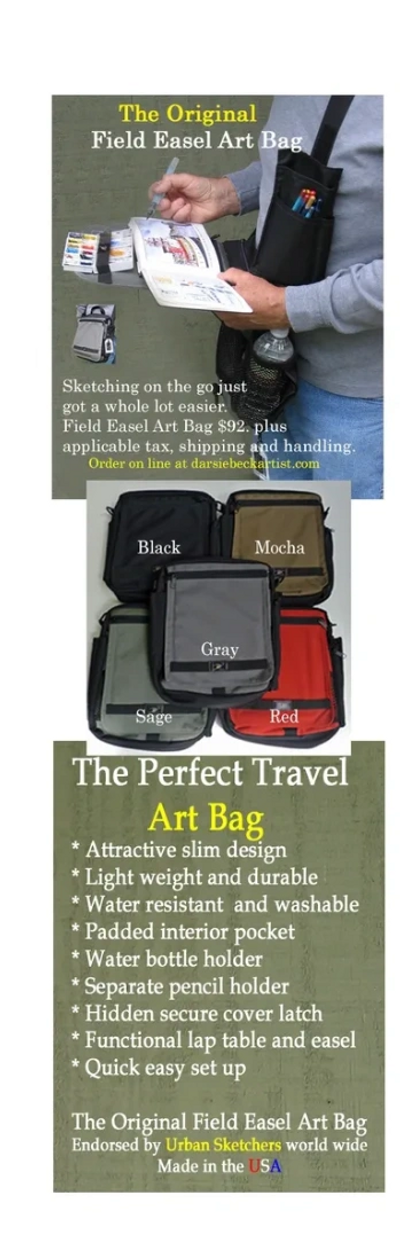 Field Easel Art Bag