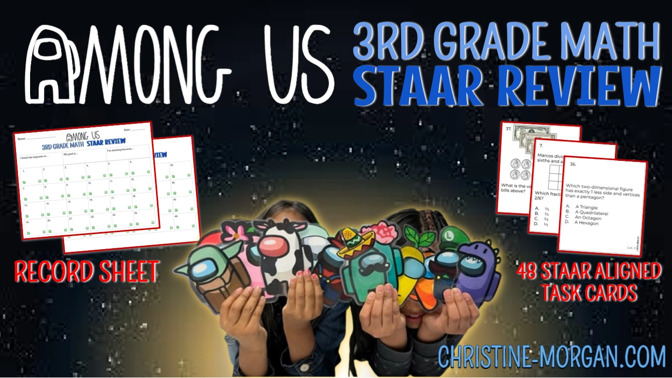 Among Us STAAR Math Review