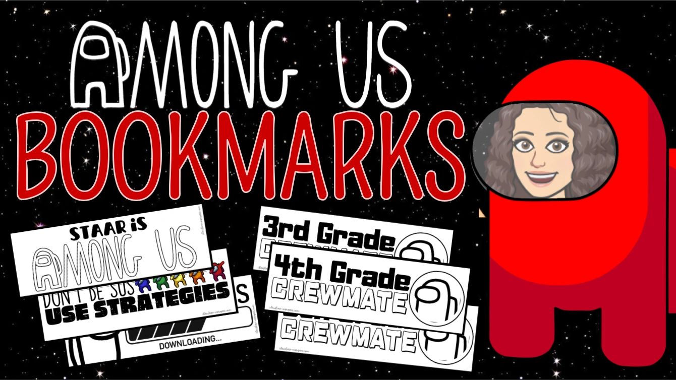 Among Us Bookmarks