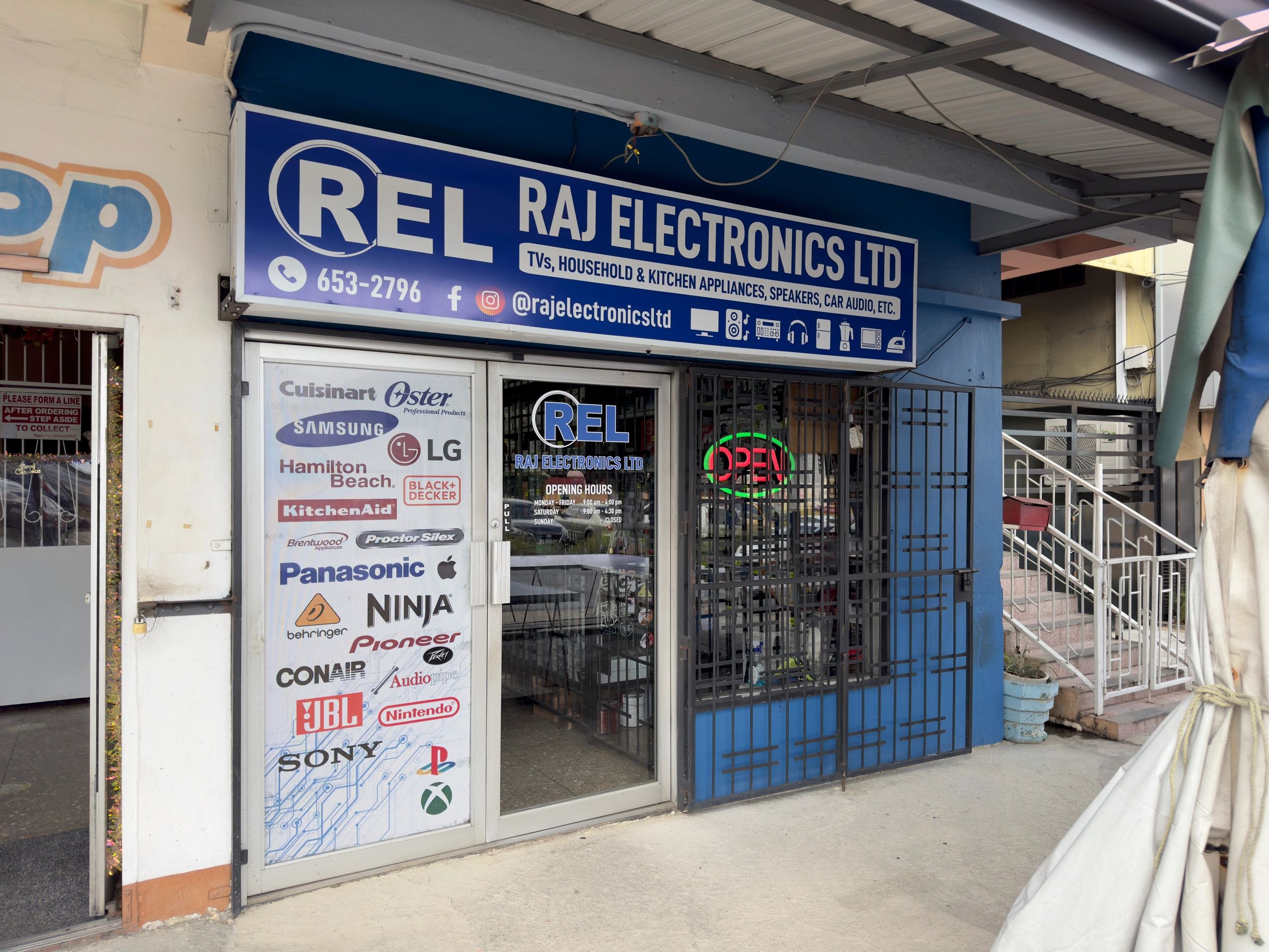 Raj Electronics Ltd - Marabella & Princes Town