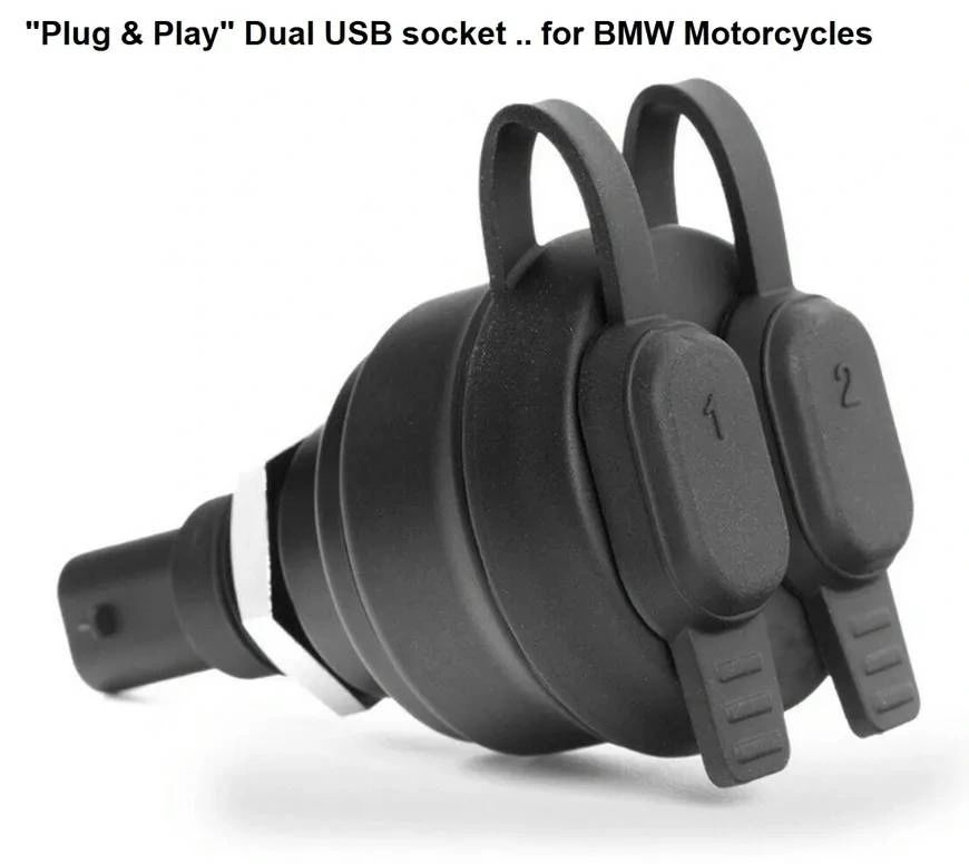 "Plug & Play" Dual USB Socket - BMW