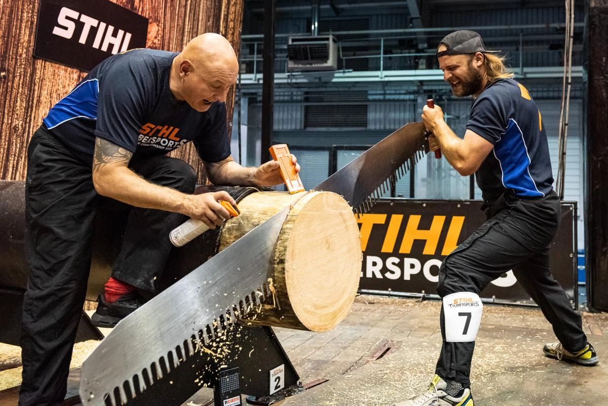 Stihl Timbersports: The original extreme sport.