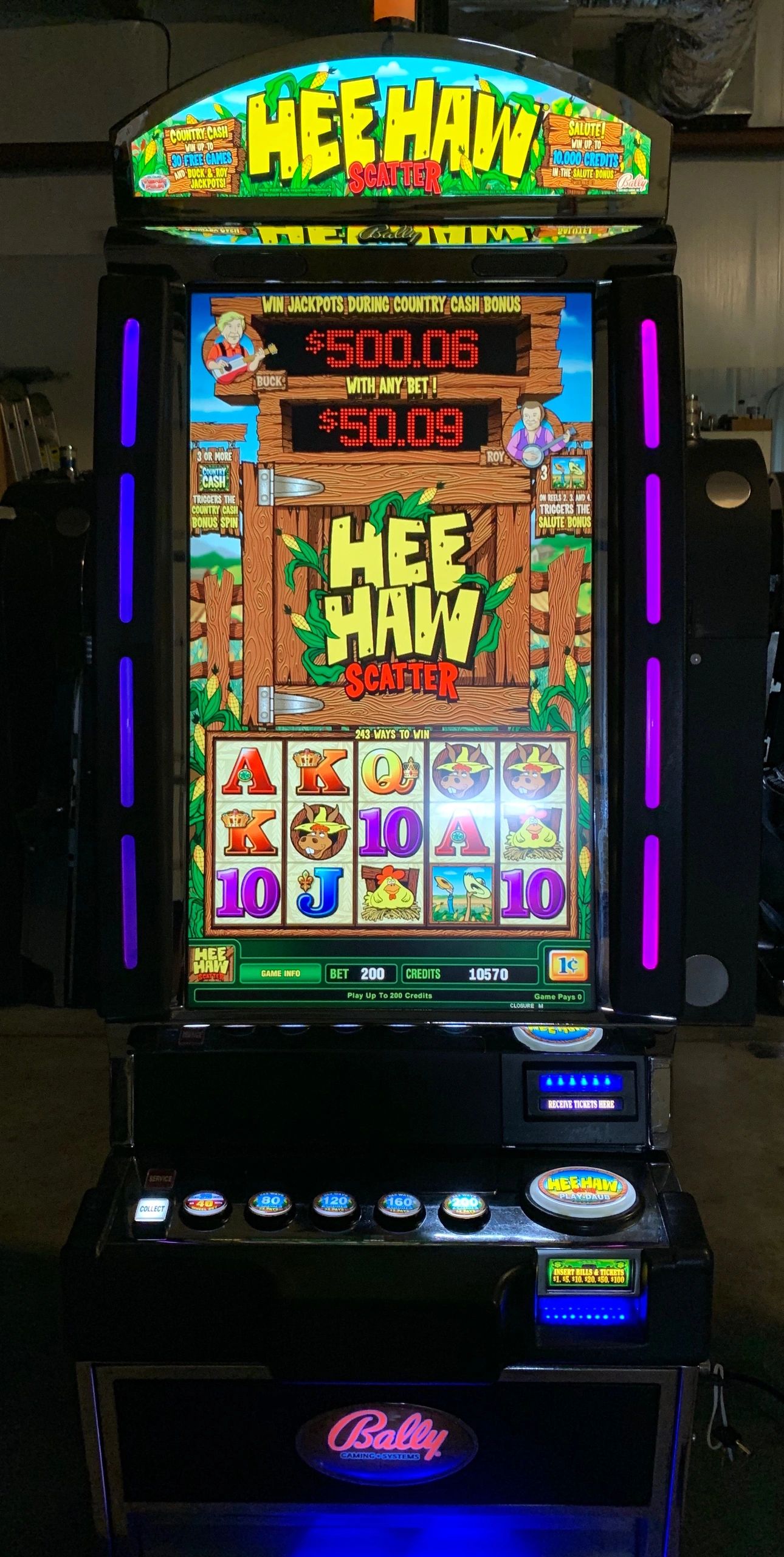 Come see our latest Bally Games