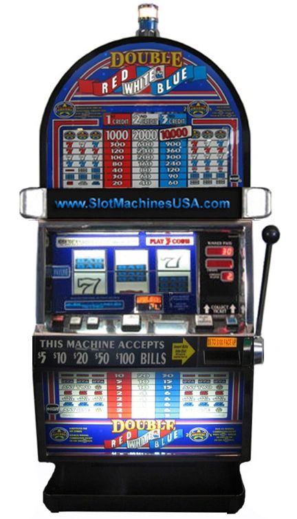 IGT S2000 Double Red White & Blue