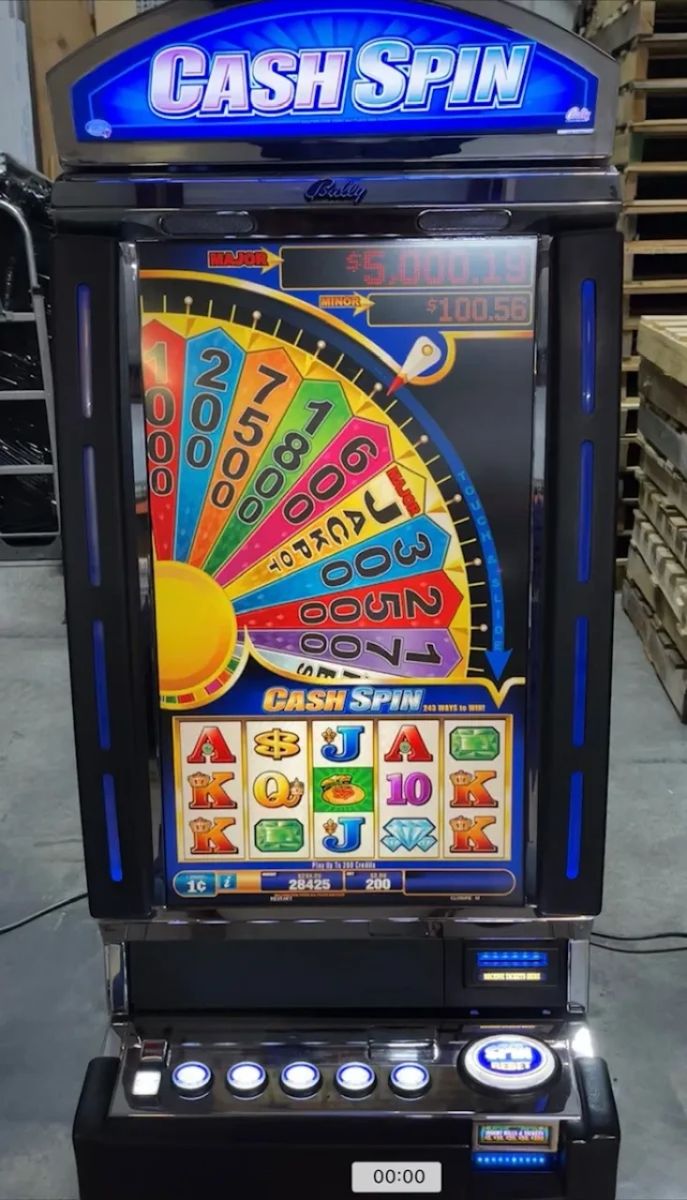 Bally Cash Spin With Refurbished Monitor