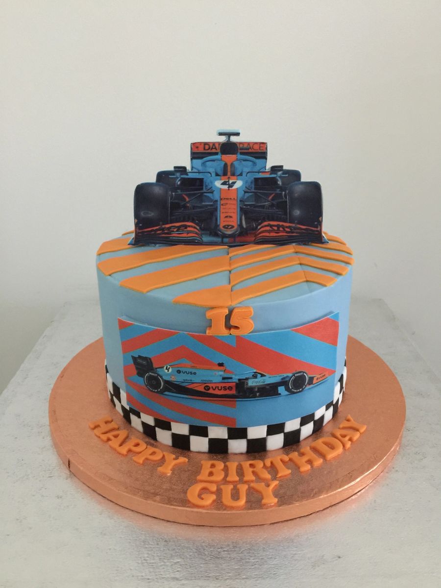 Motorsports Fan Cake