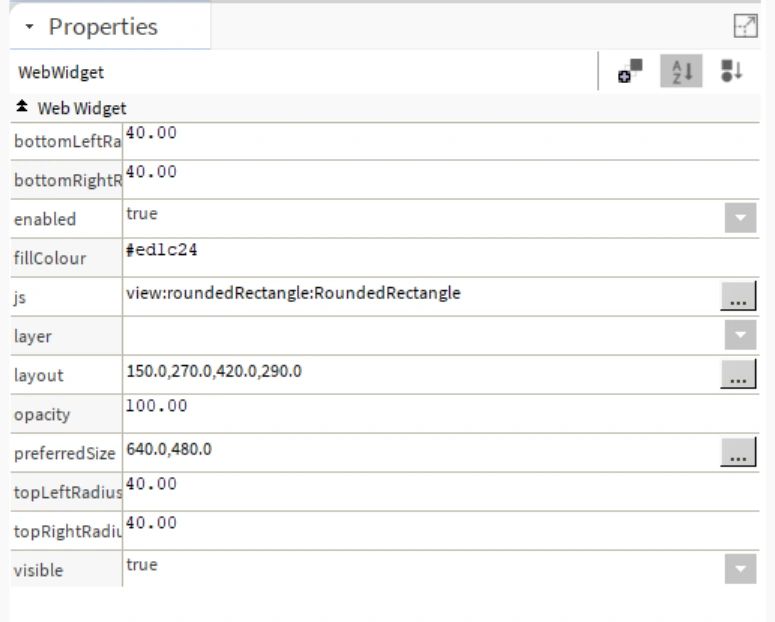 Rounded Rectangle Widget