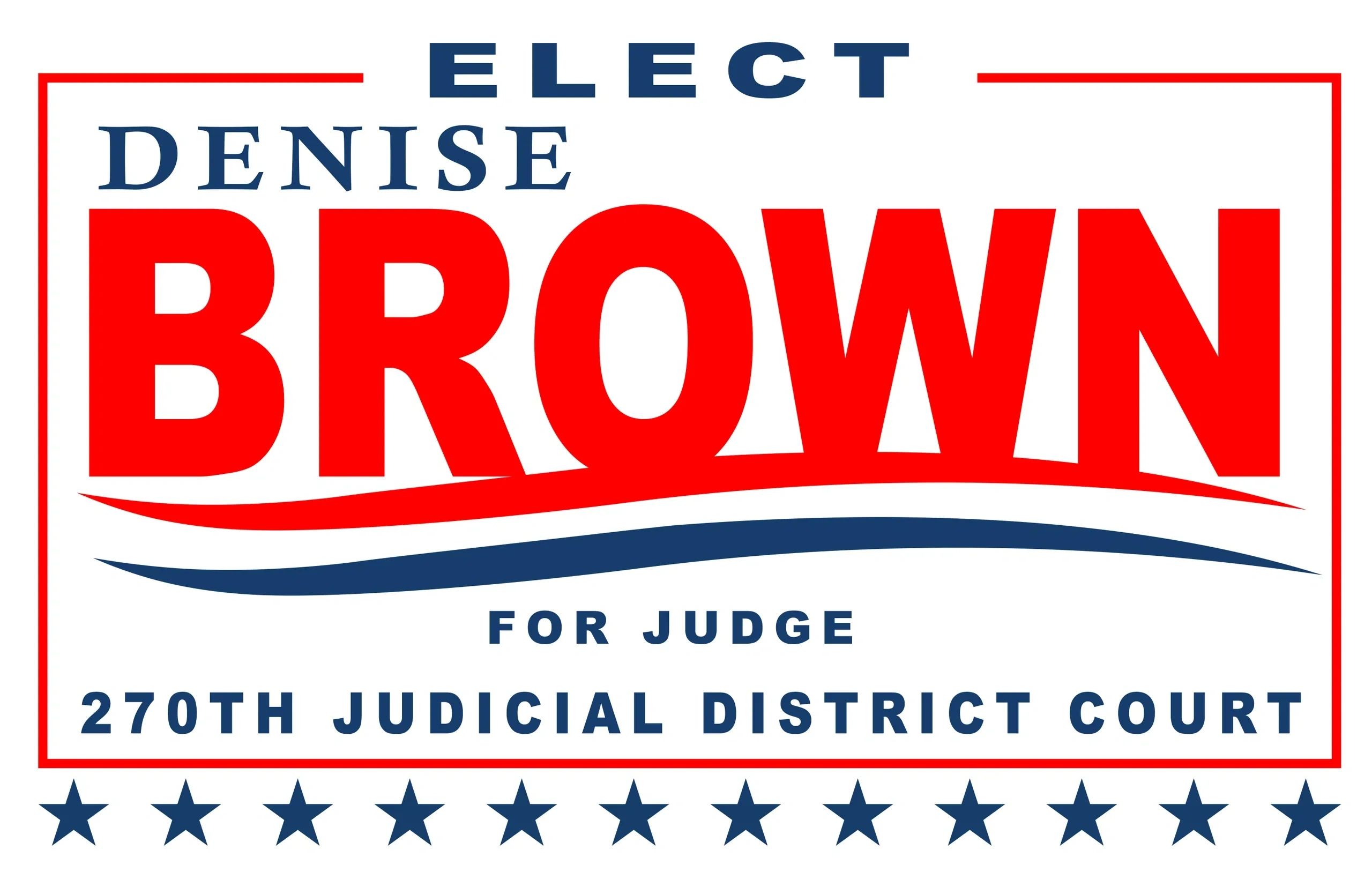 Denise Brown for Judge