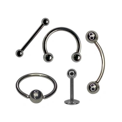 Steel Standard & Internally Threaded Jewelry