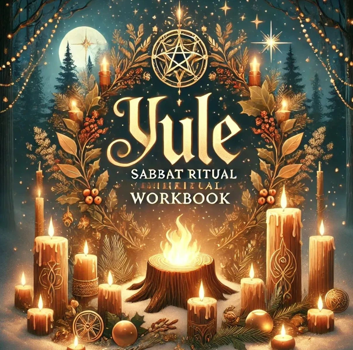 Celebrate Yule with the Sabbat Ritual Workbook
