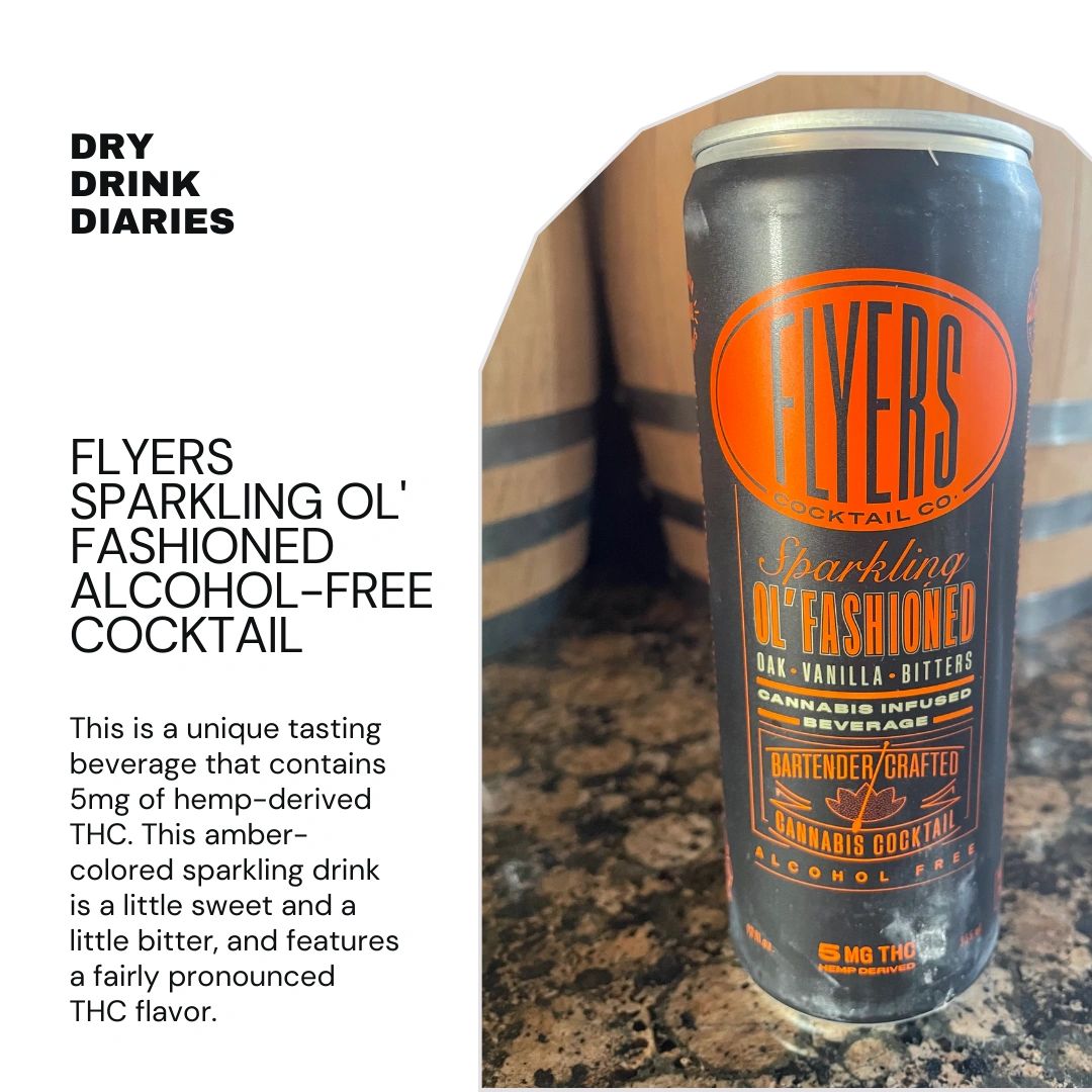 Review: Flyers Sparkling Ol' Fashioned Alcohol-Free Cocktail
