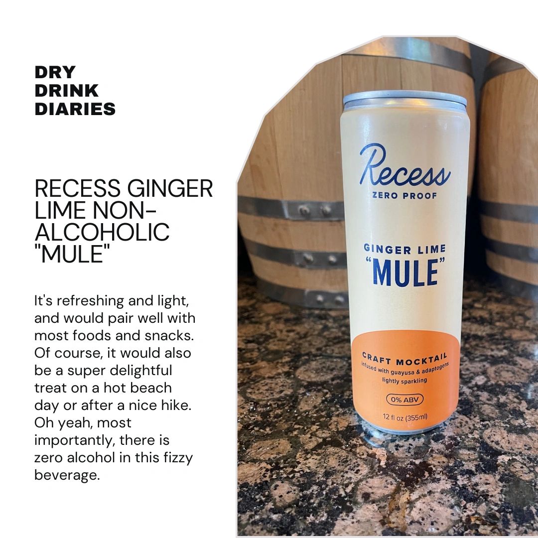 Review: Recess Ginger Lime Non-Alcoholic "Mule"