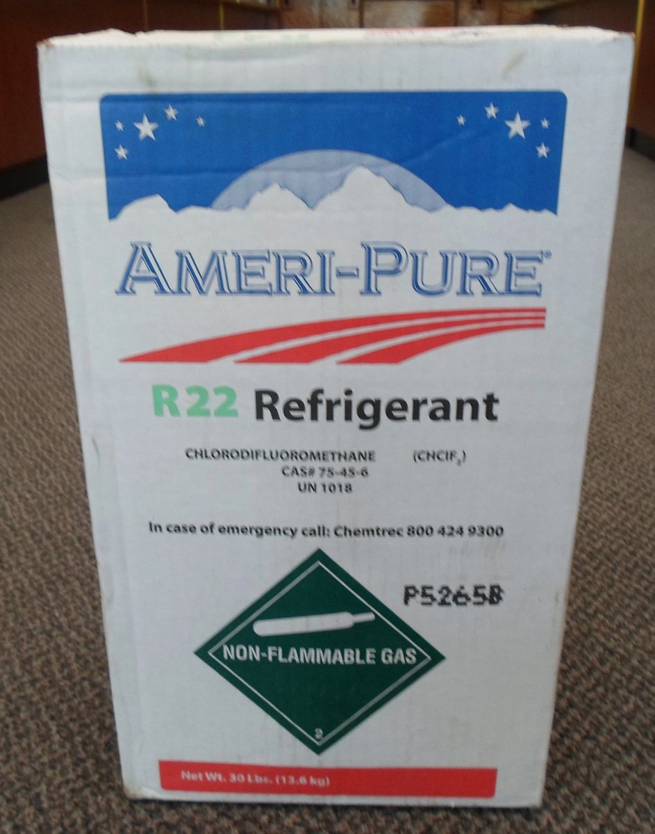 AMERI-PURE R22 Refrigerant Cylinder 30 Lbs.