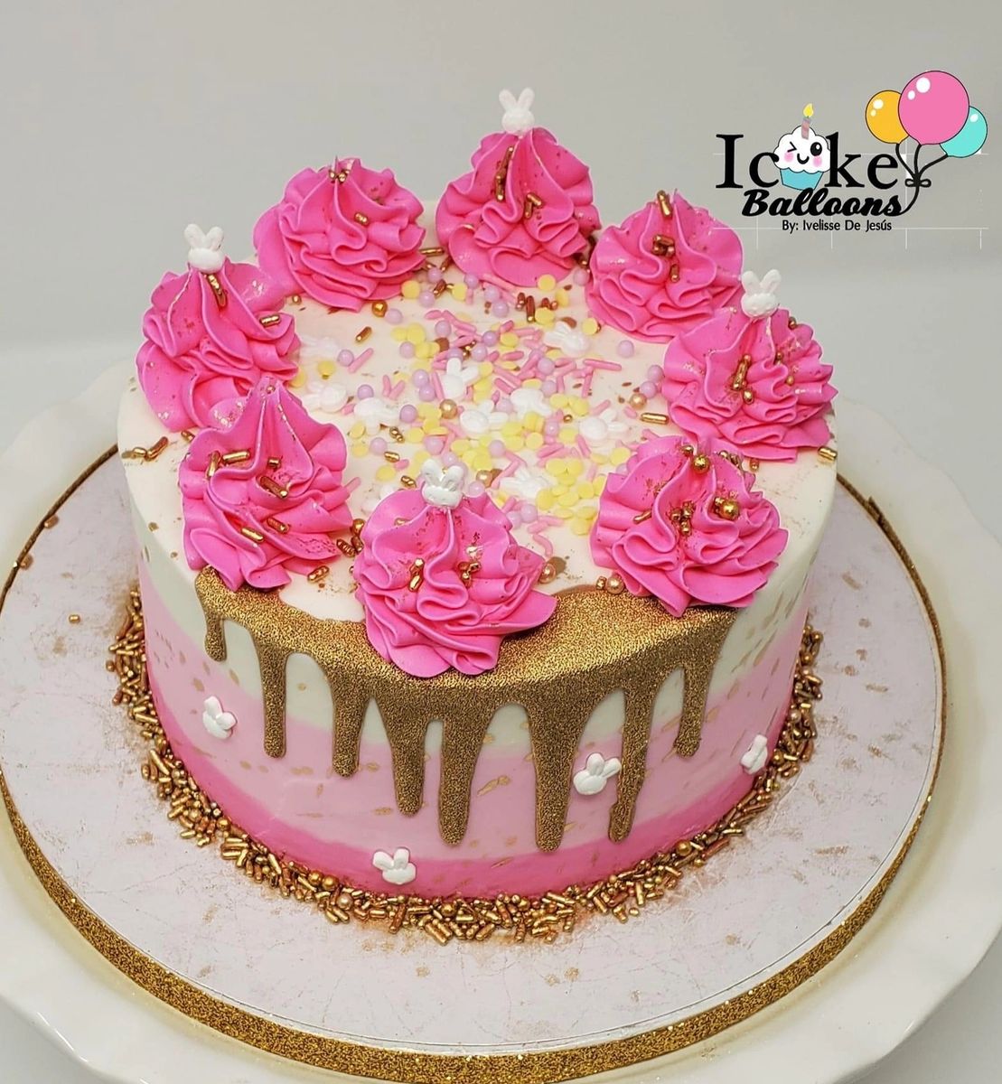 9" Single Tier Round cake