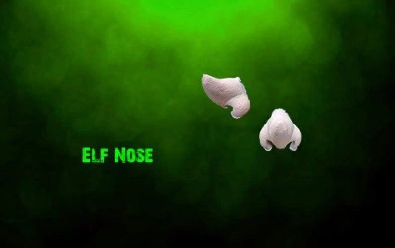 Elf Nose- Foam Latex Prosthetic (UNPAINTED)