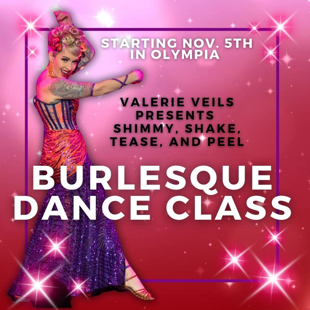 Burlesque Classes in Olympia, WA