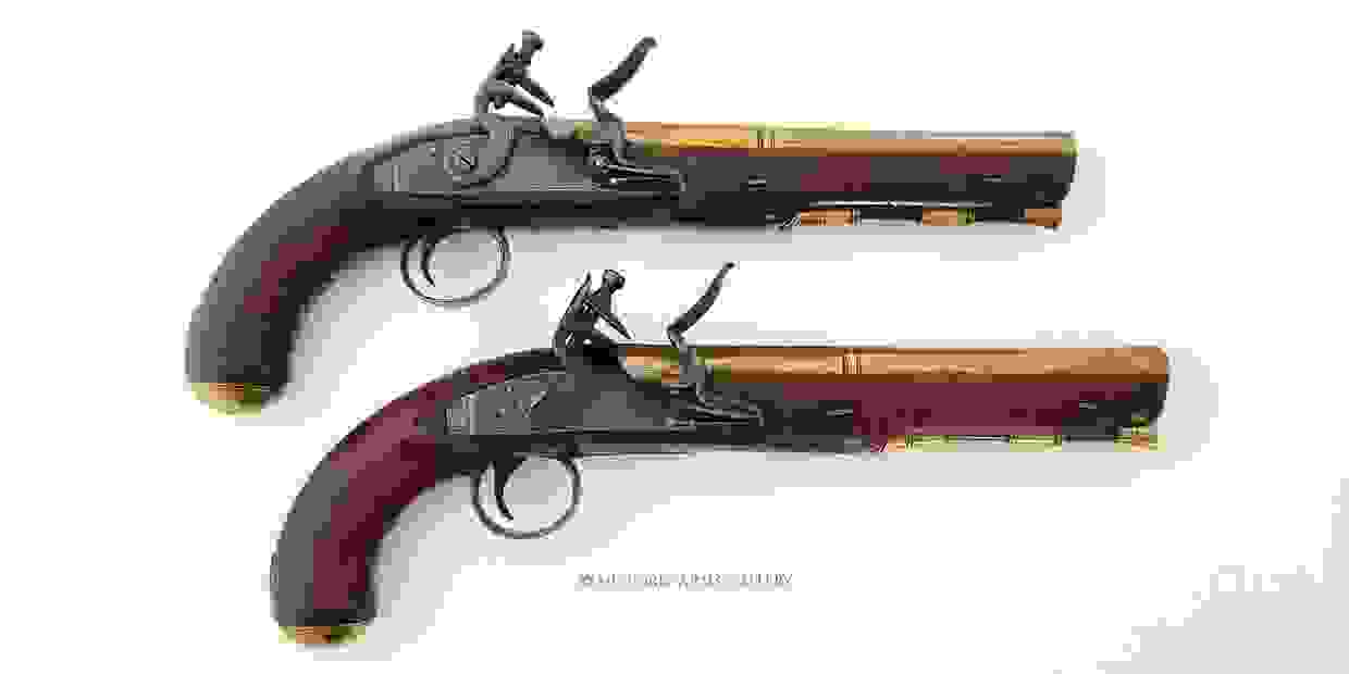 Antique Flintlock Pistols for Sale UK - Duelling Pistols, Pocket ...