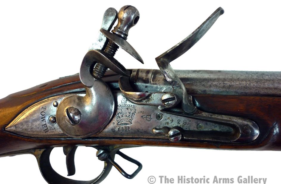 Sold Regulation Brown Bess Musket, Colt Navy Revolver & EIC Brown Bess ...