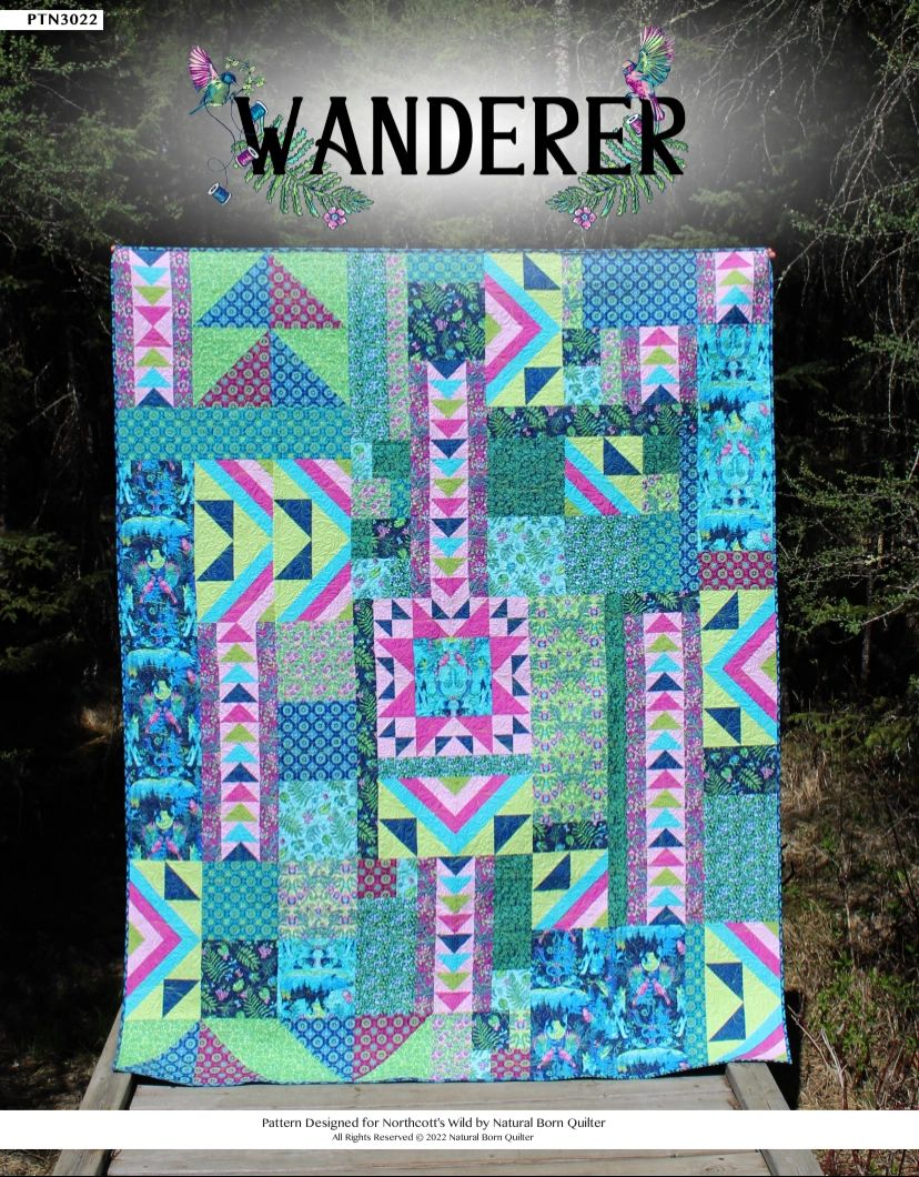 Digital Download pdf of Wanderer Quilt Pattern