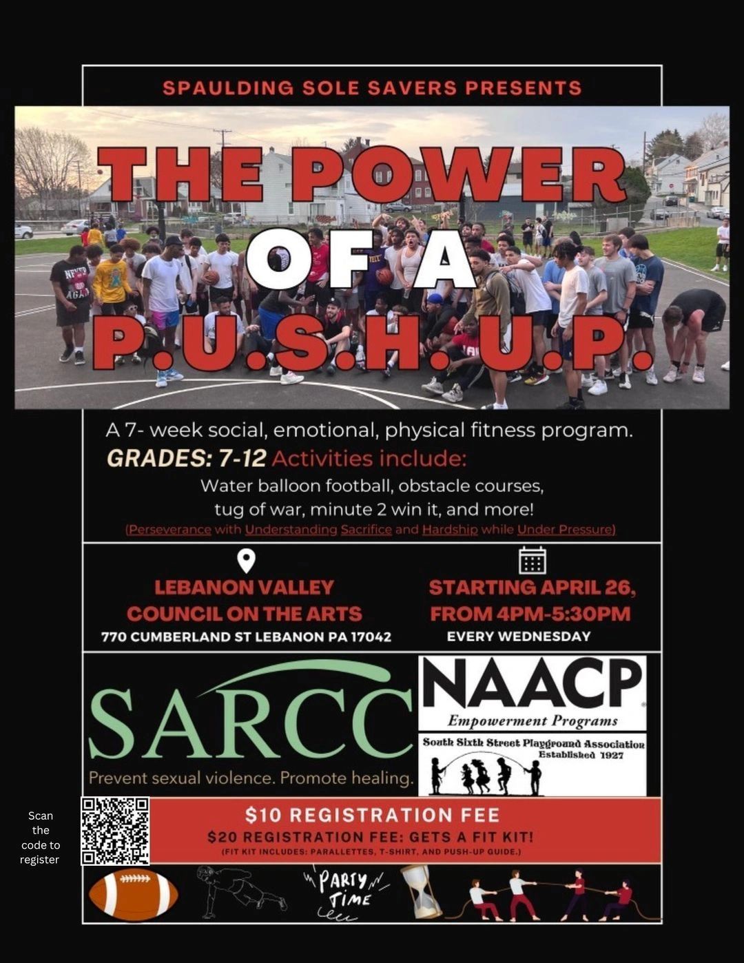 Register now: The Power of a PUSH-UP