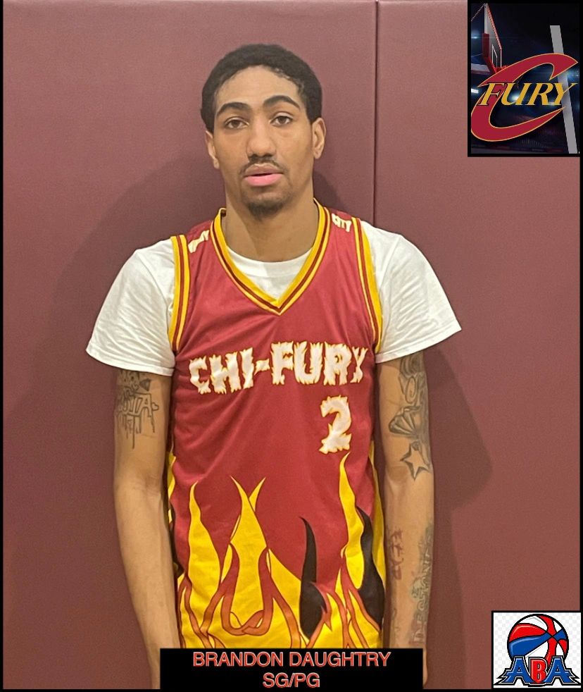 CHICAGO FURY SPOT LIGHT PLAYER OF THE DAY : BRANDON DAUGHTRY
