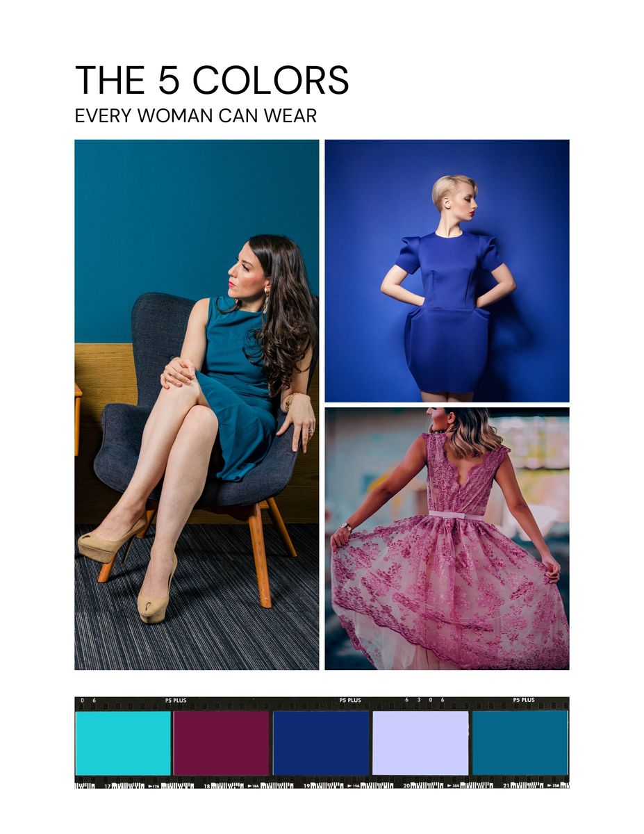 5 Colors Every Woman Can Wear