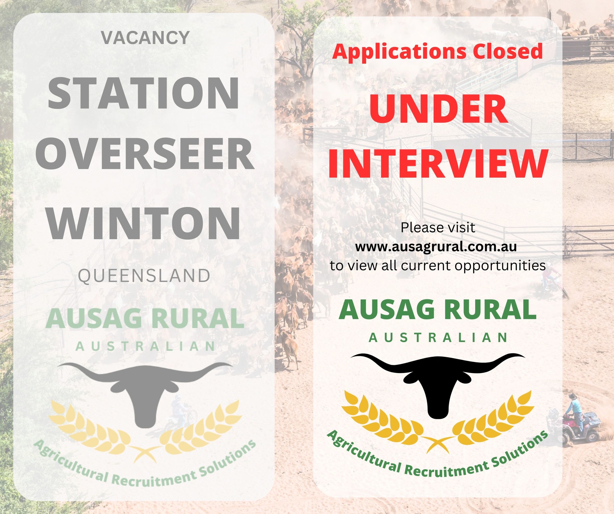 Station Overseer, WINTON QLD