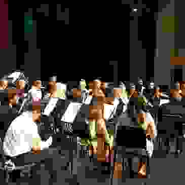 Bassett High School Band in Bassett, Virginia