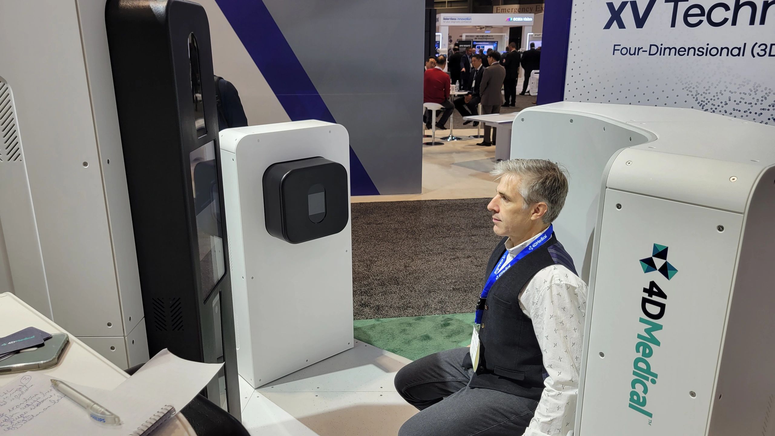 4DMedical debuts XV Scanner for dynamic lung scanning at RSNA