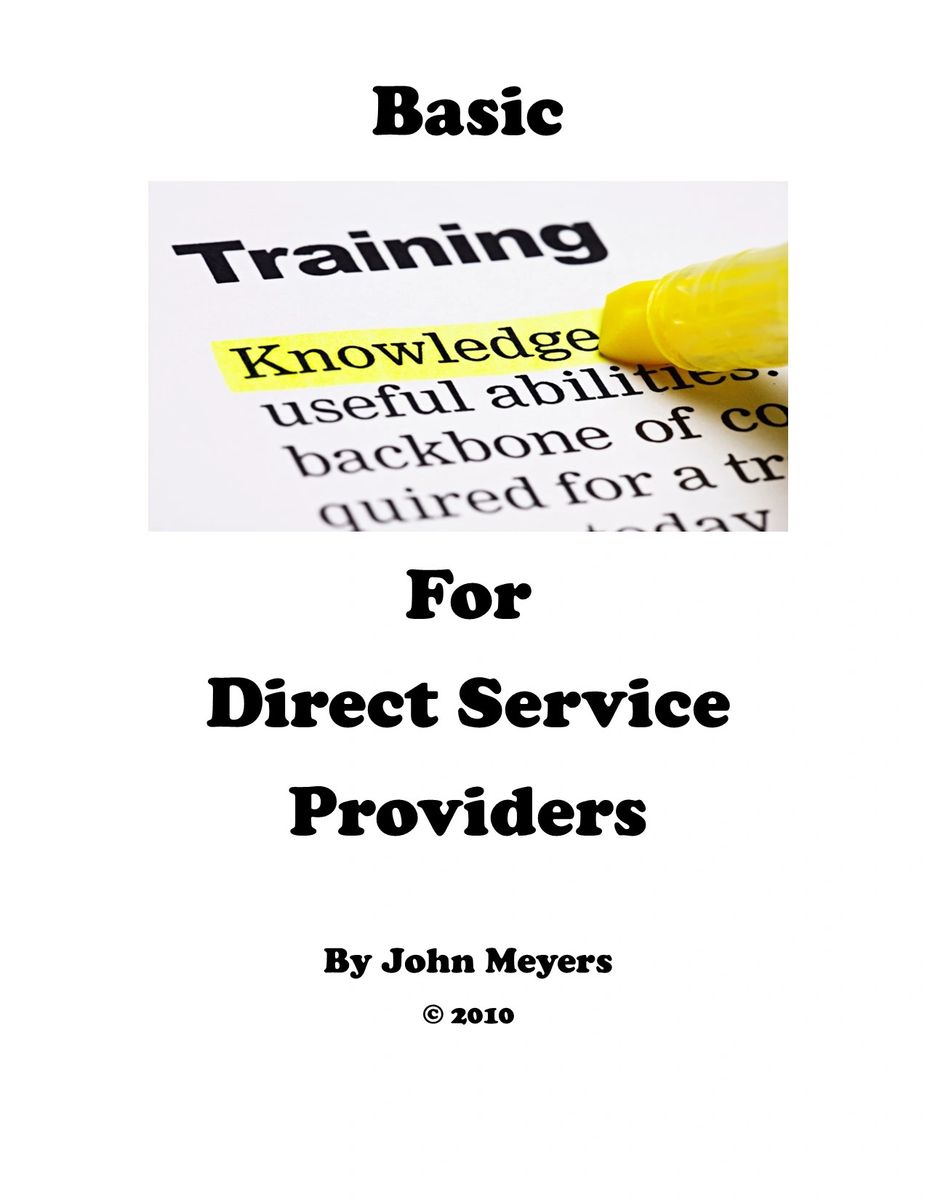 Basic Training for Direct Service Providers