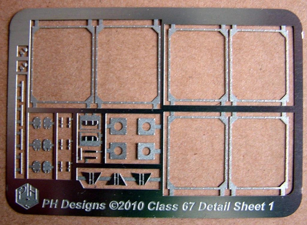 4mm Class 67 Detail Set 1