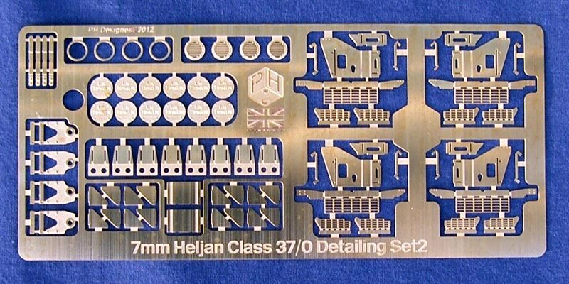 7mm Basic Detailing Set for the Heljan Class 37/0 UN-refurbished