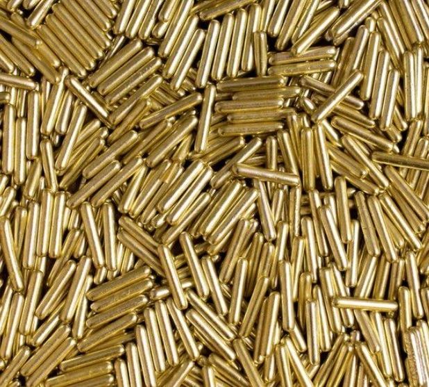 Gold Metallic Rods By Sugar Charm