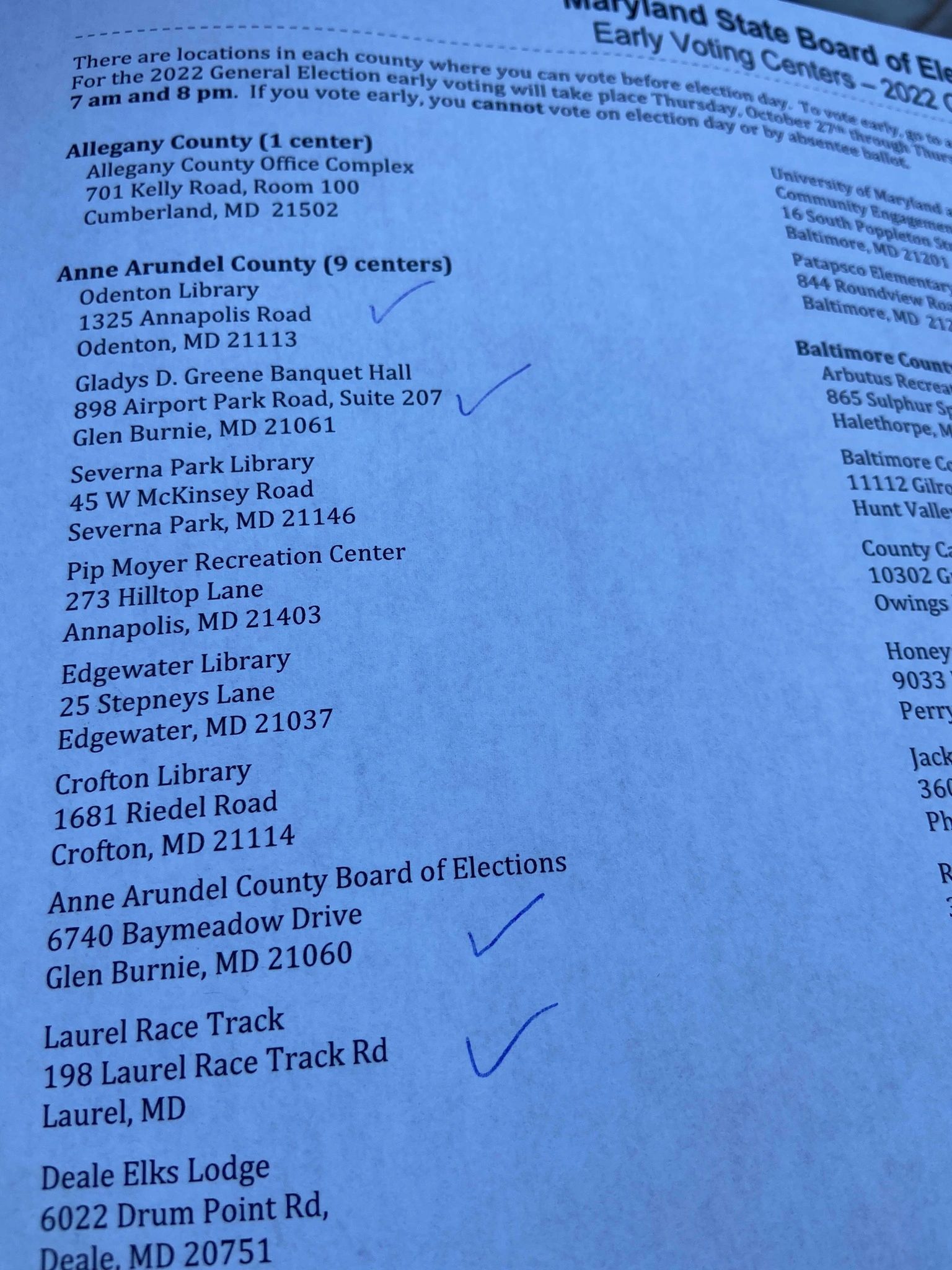 Early Voting has started! Register and vote at the same time