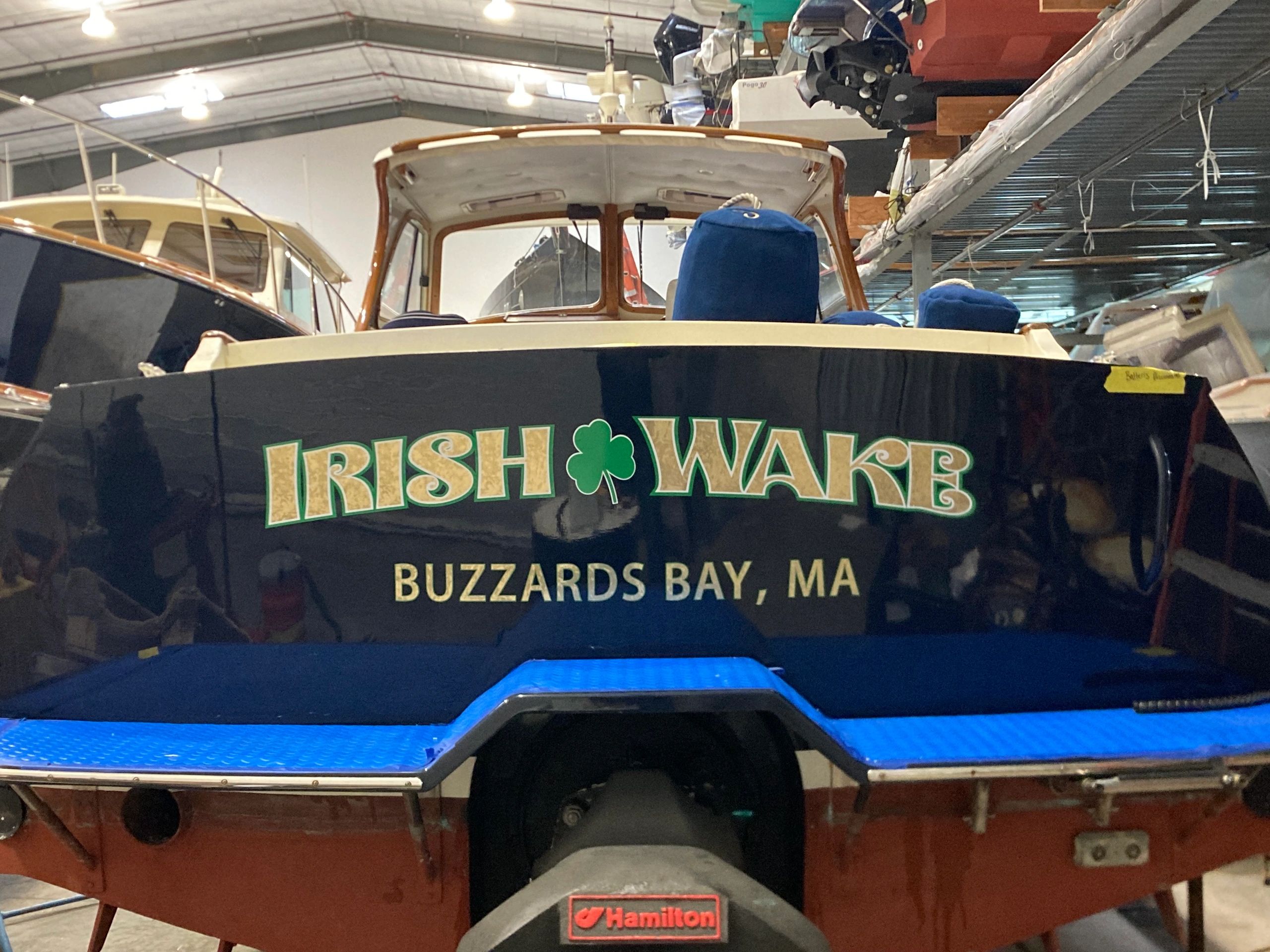 Boat Lettering Ct - Mike Morabito Designs LLC