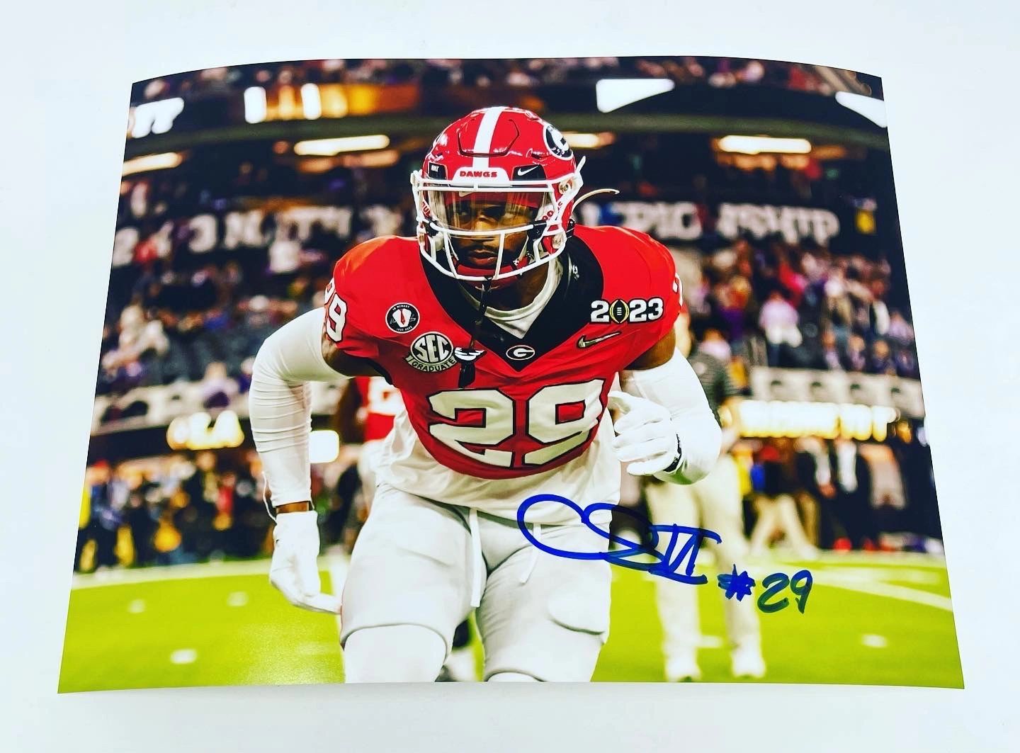 Georgia Autographs - National Champion Autographs, Autographed Georgia ...