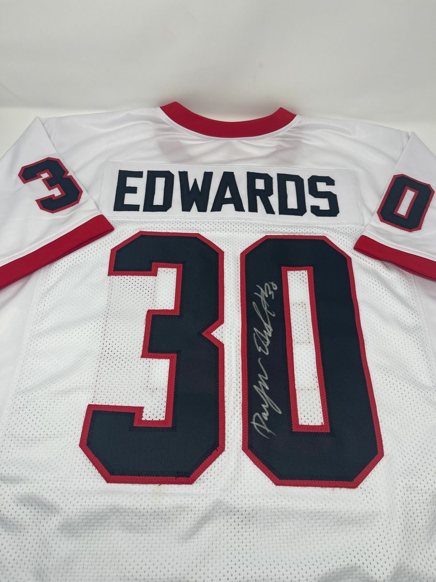 Daijun Edwards Autographed White Jersey w/ COA