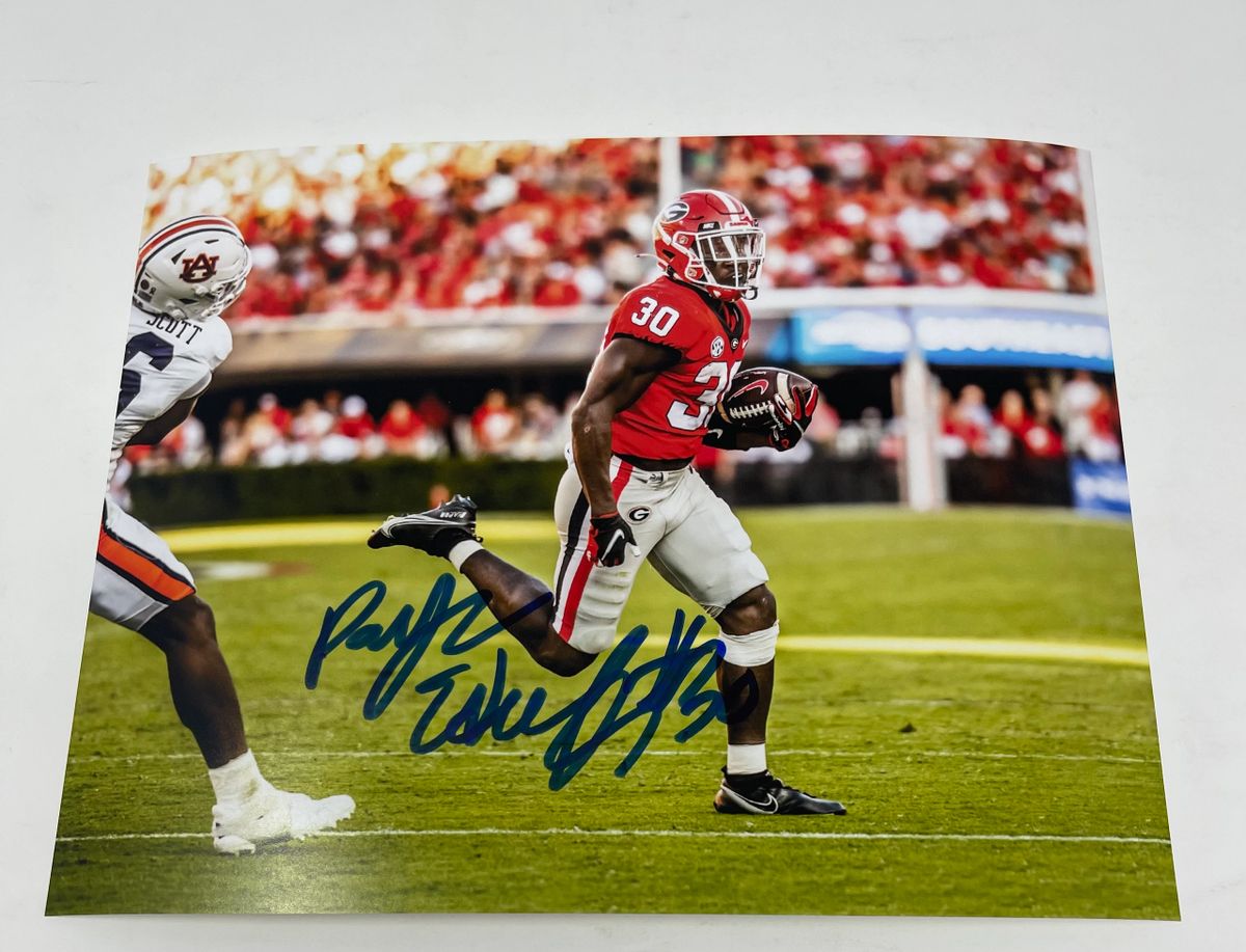 Daijun Edwards Autographed (Auburn) 8x10 Photo
