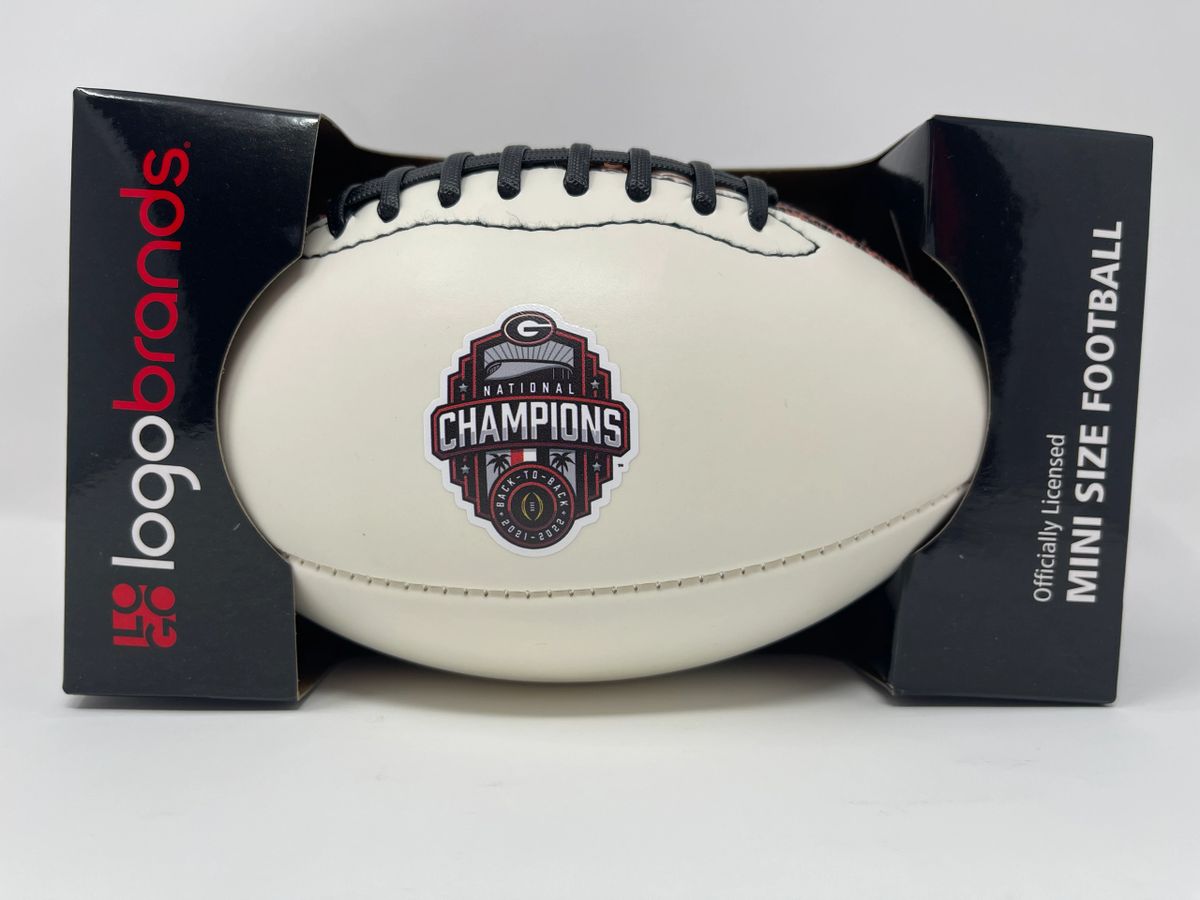 Georgia Bulldogs 2022 National Champions Mini Autograph Football