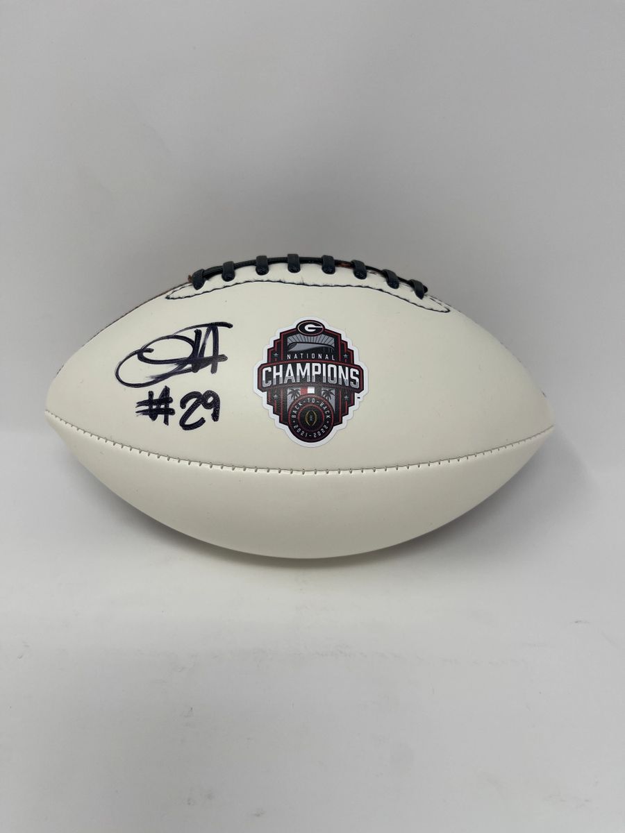 Christopher Smith Autographed Georgia Bulldogs Back to Back Champions ...