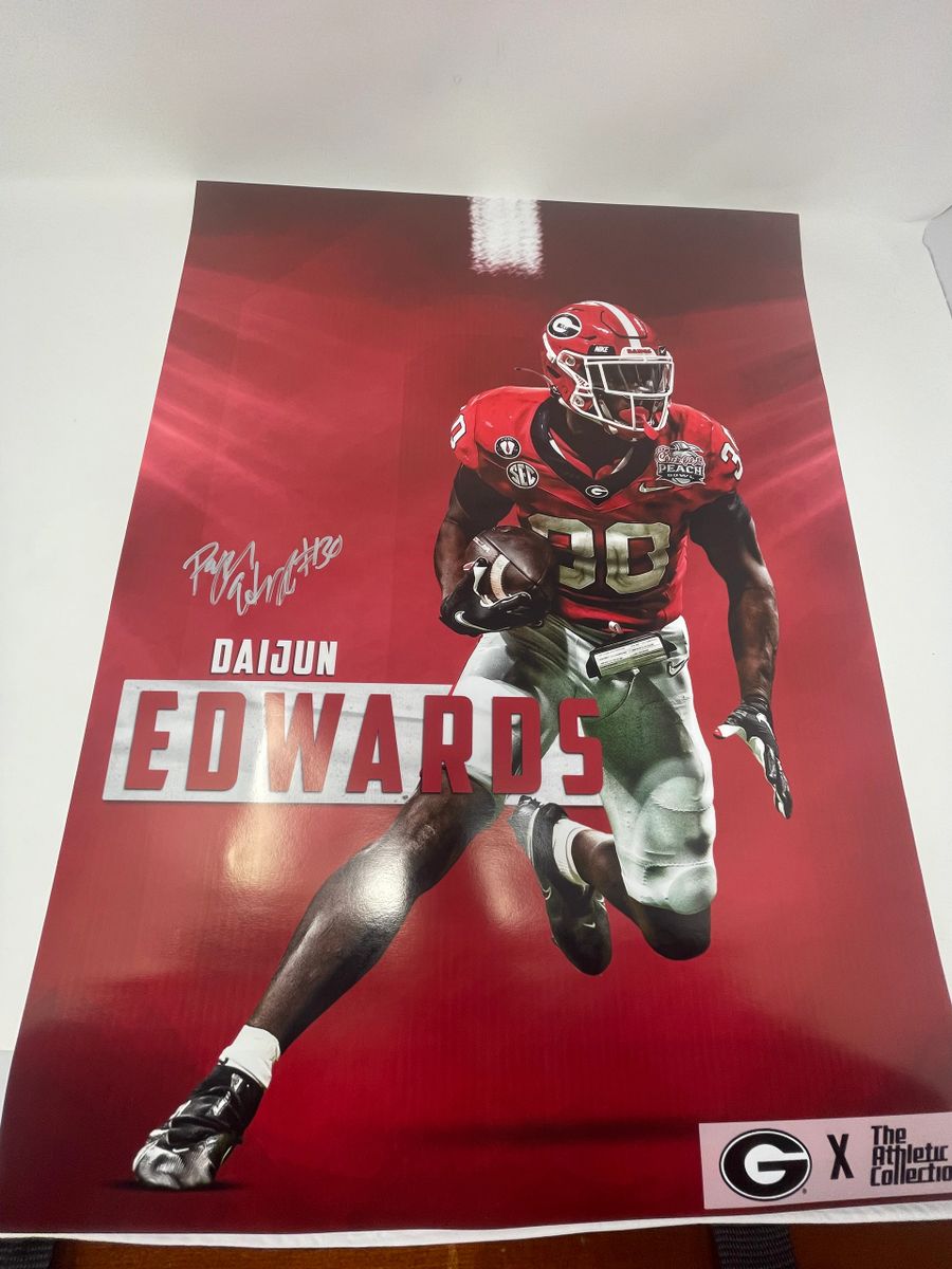 UGA Football NIL Player Posters