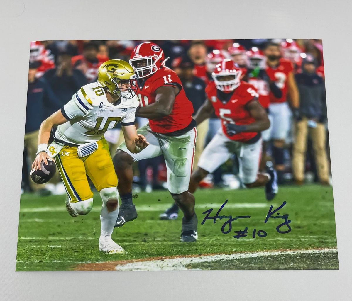 Haynes King Autographed “Getaway” 8x10 Photo