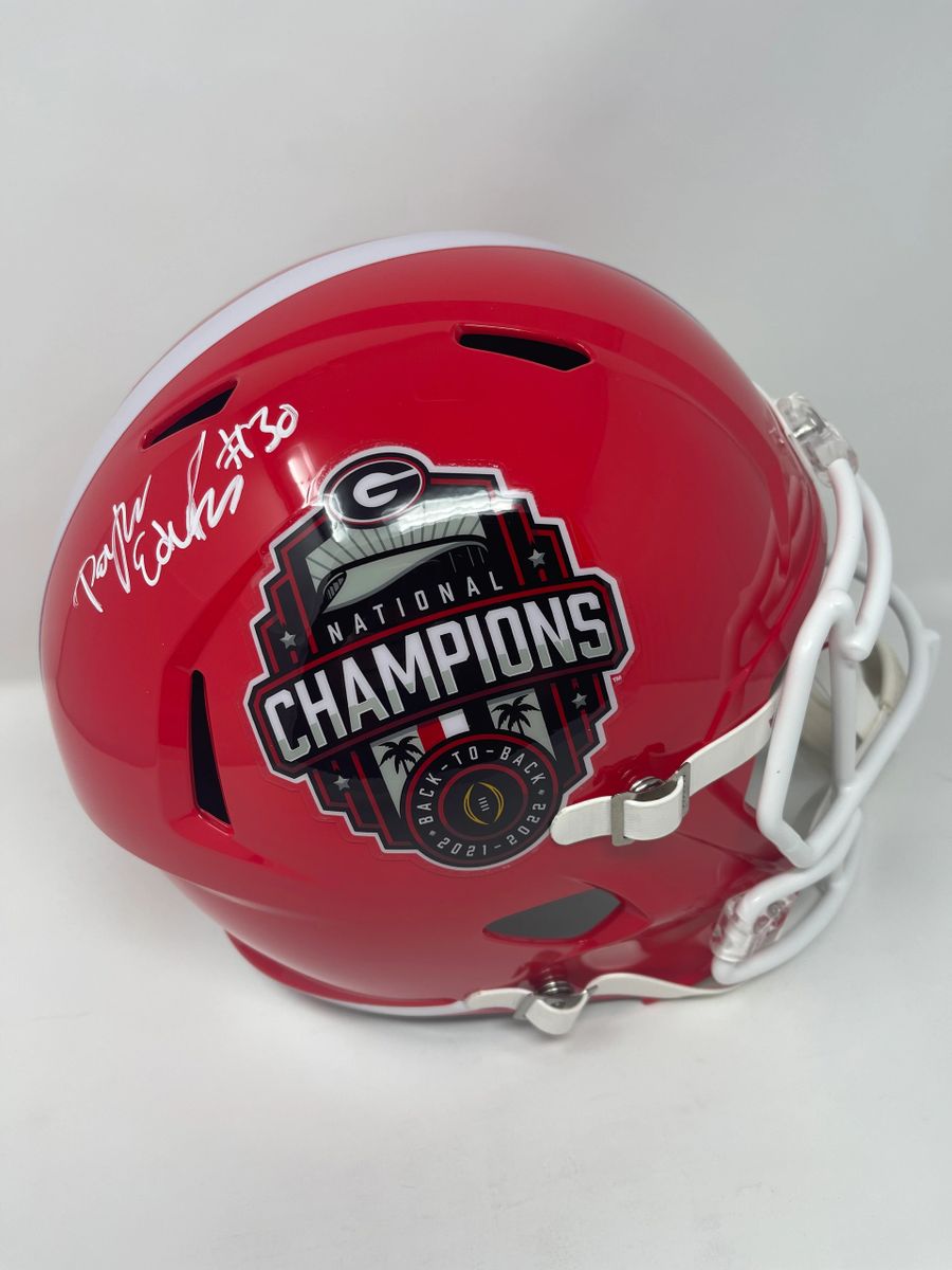 Daijun Edwards Autographed Full Size 2022 Back to Back National ...