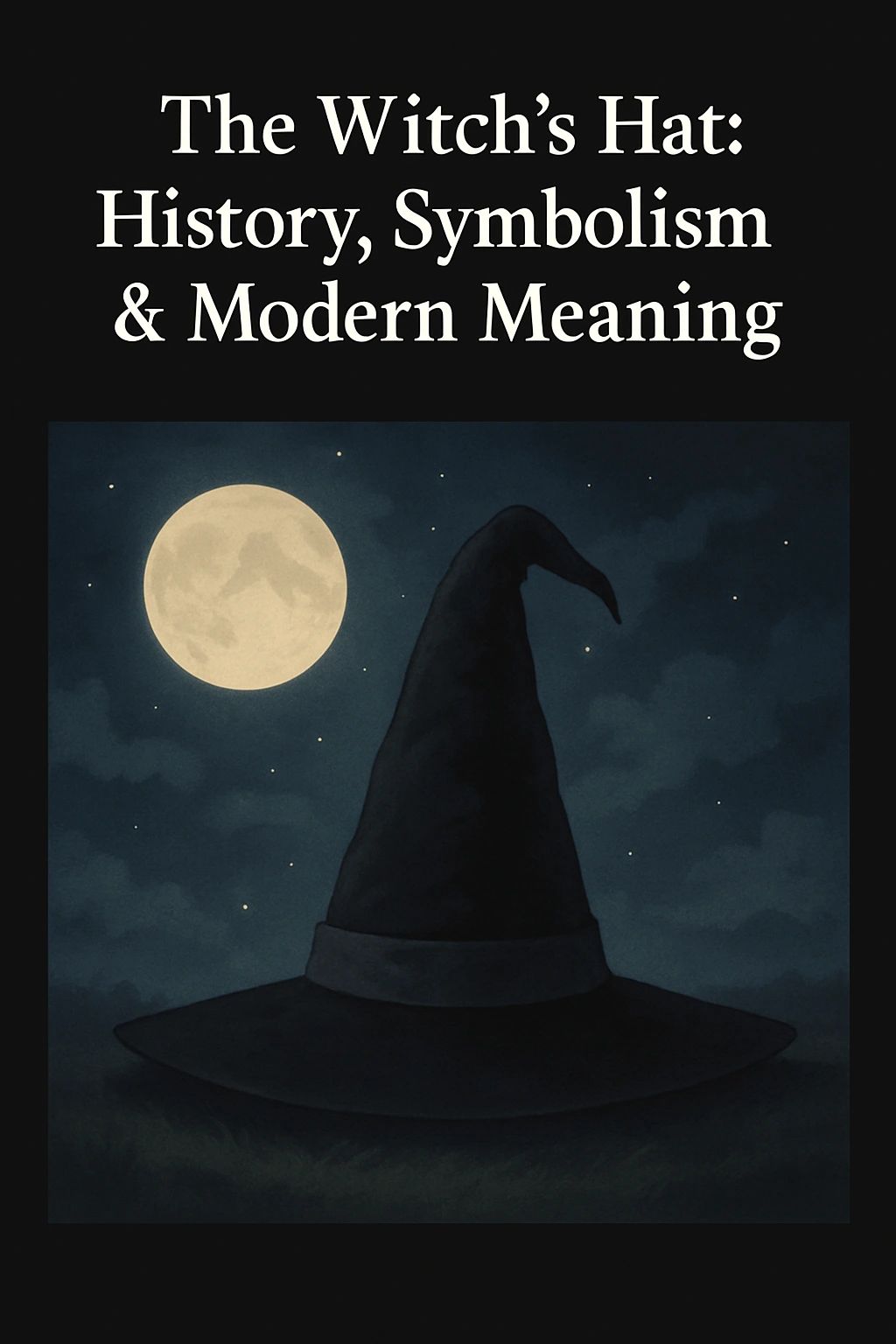 慄‍♀️ The Witch’s Hat: History, Symbolism & Modern Meaning.