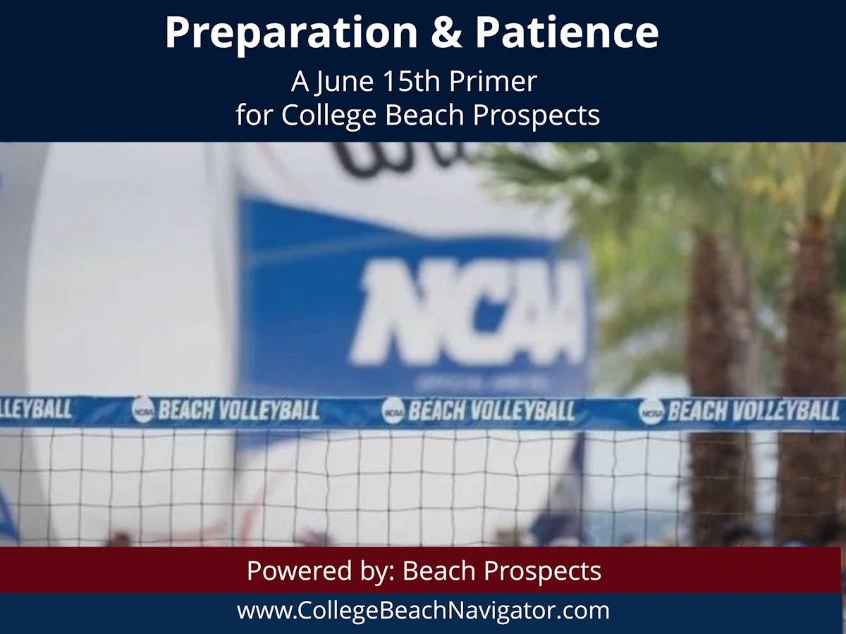A June 15 Primer for College Beach Volleyball Prospects