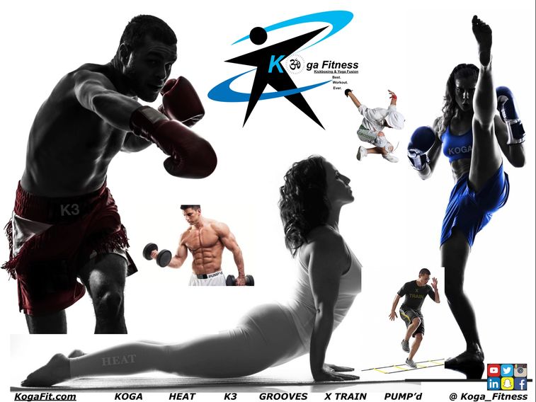 KogaFit - Fitness, Workout, Kickboxing, Yoga, Fusion Fitness